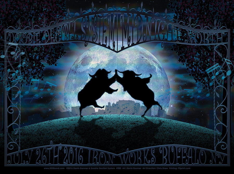 7 26 16 Iron Works Buffalo NY Poster By Darrin Brenner 7 26 16 Iron Works Buffalo NY Poster By Darrin Brenner